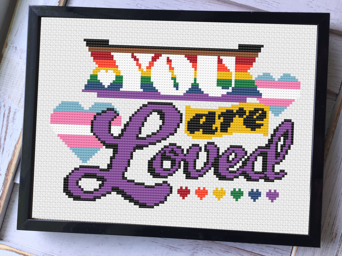 Freebie: You Are Loved – Spot Colors