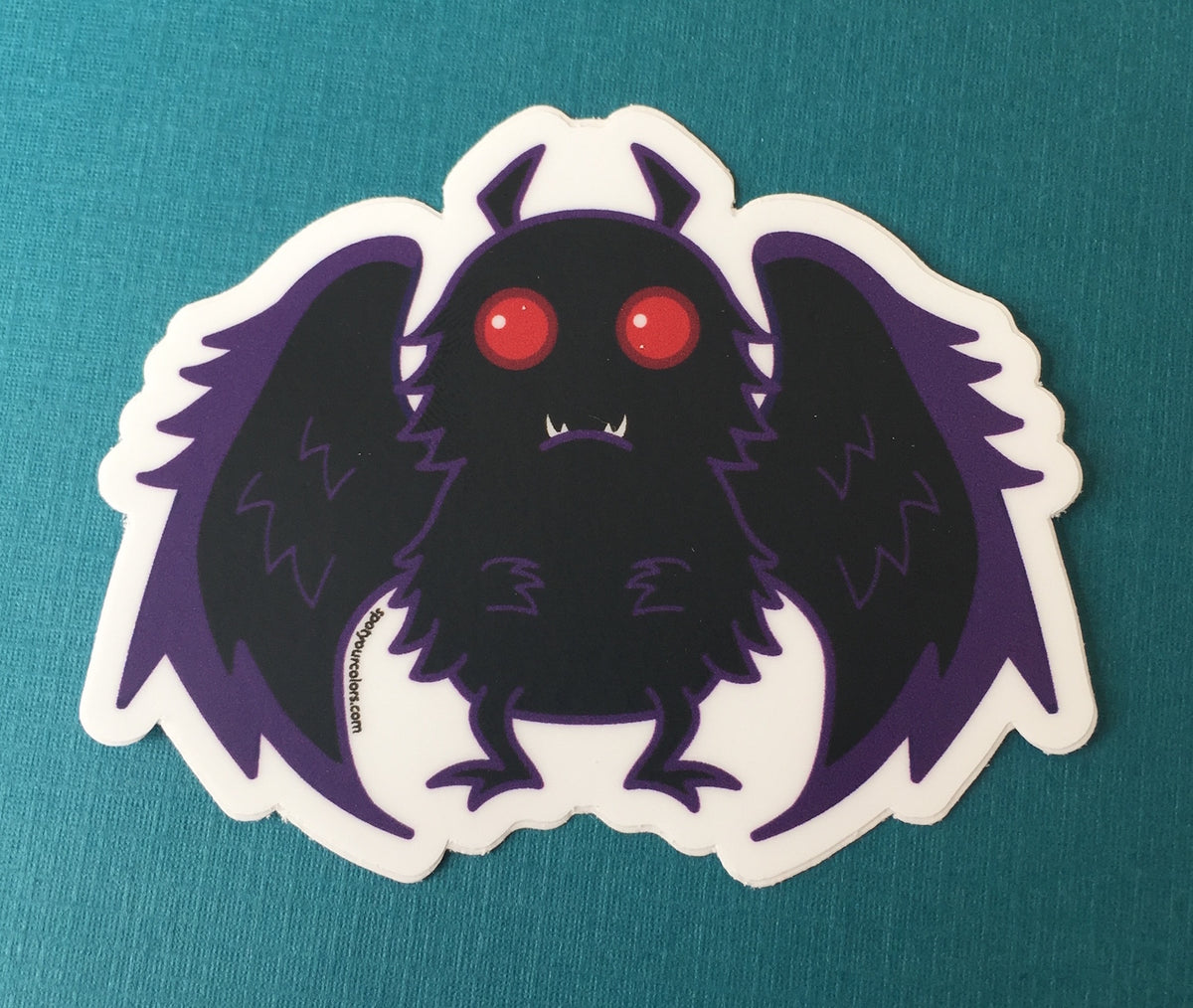 Mothman Sticker 3" – Spot Colors